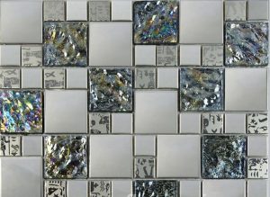 Metal Tiles Modern Curve Adding Contemporary Flair to Interior Design