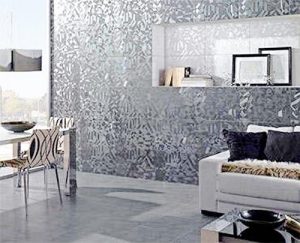 Metal Tiles Modern Curve Adding Contemporary Flair to Interior Design
