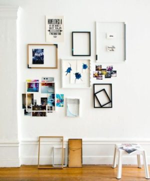 Wall Decor Ideas, Decorating with Ordinary Frames for Exceptional Look
