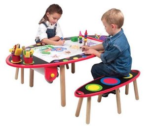 Kids Furniture, Kids Activity Table Design for Animals Lovers