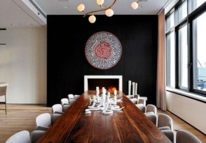 Modern Interior Decorating Ideas, Black Plus Another Color Combination