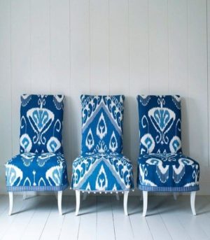 Ethnic Ikat Pattern in Modern Interior Design