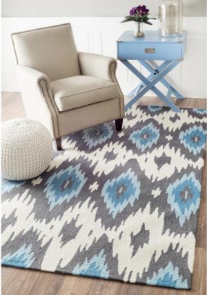 Ethnic Ikat Pattern in Modern Interior Design