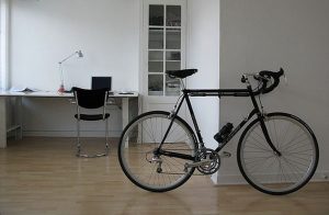 Indoor Bike Storage Ideas, Modern Interior Decorating with a Bike