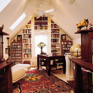 Small Home Library Designs, Bookshelves for Decorating Small Spaces