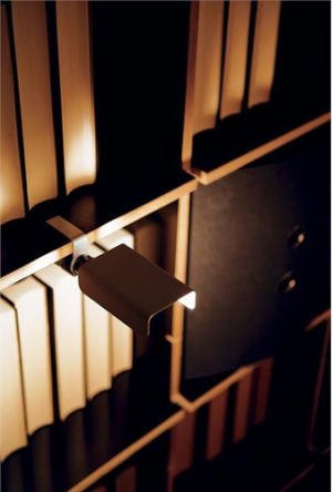 Modern Home Library Design, Lighting Ideas for Bookcases and Shelves