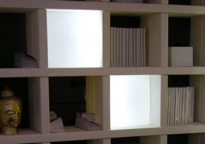 Modern Home Library Design, Lighting Ideas for Bookcases and Shelves