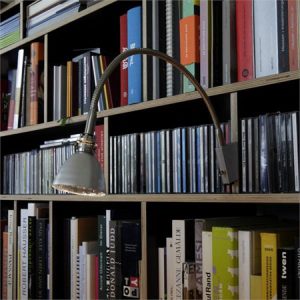 Modern Home Library Design, Lighting Ideas for Bookcases and Shelves