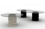 Glass Top Table Layer, Italian Furniture Design Ideas