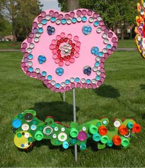 Artistic Ways to Recycle Bottle Caps, Recycled Crafts for Kids