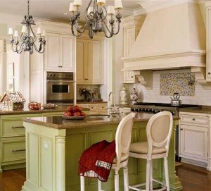 Green Kitchen Paint Colors and Green Wallpapers for Kitchen Decorating