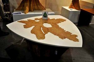 Modern Coffee Tables with Tree Growth Rings, Unique Furniture Design Ideas