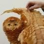 Unique Crafts, Wood Chips Animal Sculptures from Sergey Bobkov