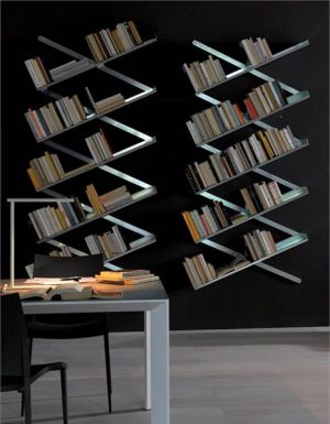 15 Modern Interior Design Ideas for Decorating with Book Shelves