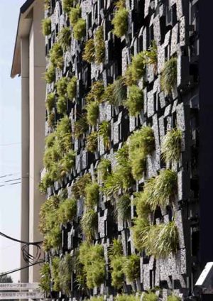 Green Building Ideas, Green Cast Design by Kengo Kuma