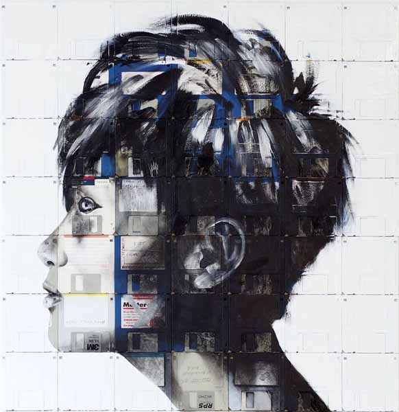 Recycling Old Floppy Disks for Amazing Art, Eco Gifts and Wall Decorations Recycling Old Floppy Disks for Amazing Art, Eco Gifts and Wall Decorations