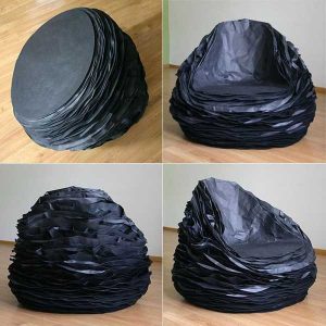 Recycling Paper and Cardboard for Chair, Unique Furniture Design Idea ...