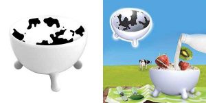 Udderly Cute Milk Pitches, Bowls and Milk Packaging Design Ideas