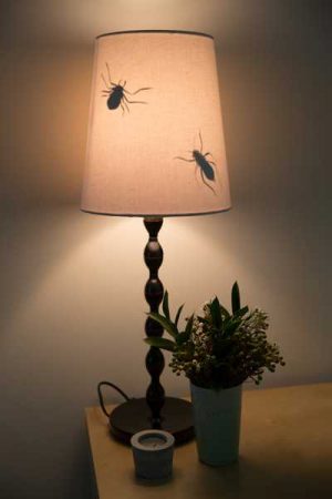Creative Halloween Decorations, Lamp Shades with Crawling Insects