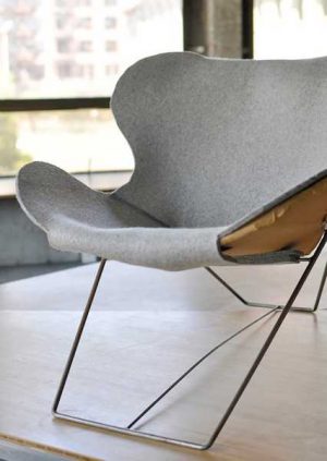 Recycling Paper and Cardboard, Unique Chair Design by Dan Goldstein