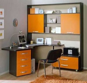 30 Office Design Ideas Bringing Optimism with Orange Color