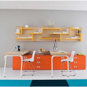 30 Office Design Ideas Bringing Optimism with Orange Color