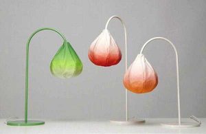 Blooming Table Lamp Inspired by Flowers, Unique Lighting Design Idea