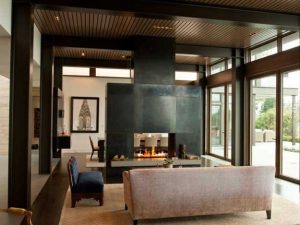 Large Modern House Design with Water Features Inspired by Water Canals ...