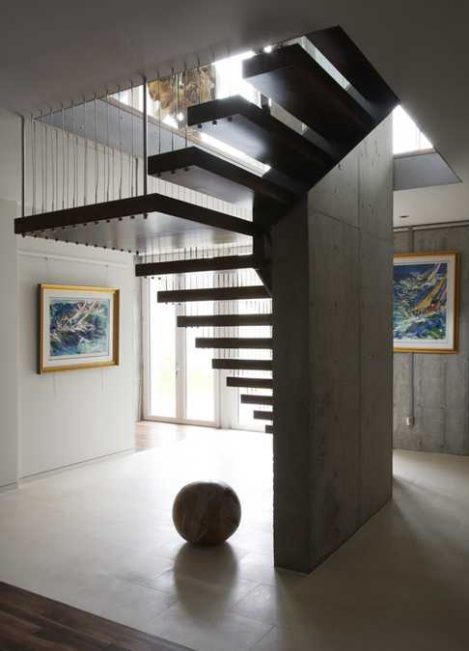 Modern House Design with Arc Roof Features Eco Friendly Contemporary ...