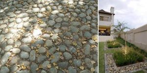 25 Beautiful Landscaping Ideas Adding Beach Stones to Modern Backyard ...