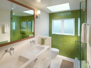 22 Modern Bathroom Ideas Blending Green Color into Interior Design and ...