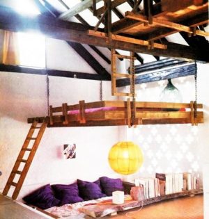 25 Hanging Bed Designs Floating in Creative Bedrooms
