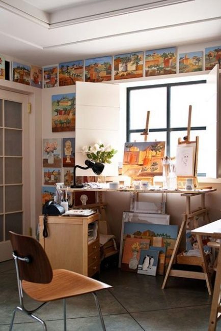 22 Home Art Studio Design and Decorating Ideas that Create Inspiring Spaces