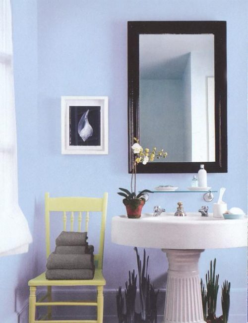 Blue and Neutral Color Schemes, Blue Wall Paint for Modern Kitchen and ...