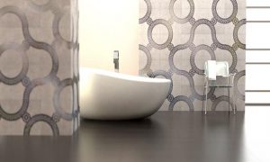 Modern Tile Designs Blending Concrete with Metal, Innovative Interior ...