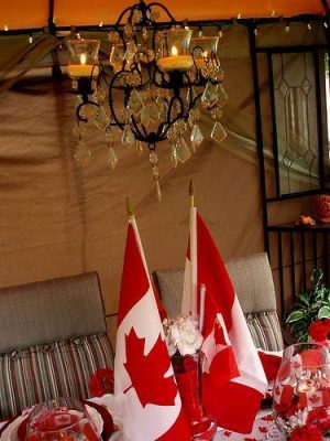 50 Canada Day Table Decorations, Centerpieces and Summer Party Ideas