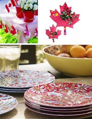 50 Canada Day Table Decorations, Centerpieces and Summer Party Ideas