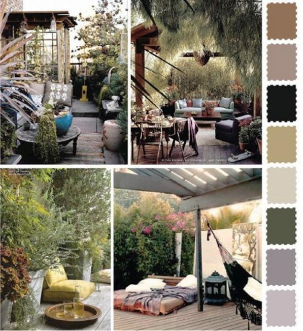 5 Outdoor Home Decorating Color Schemes and Patio Ideas for Summer ...