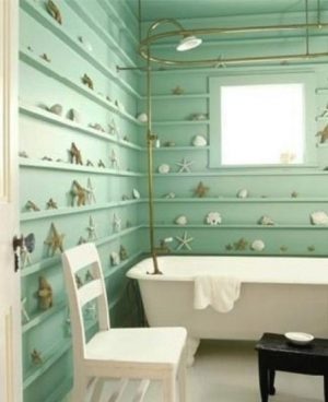33 Modern Bathroom Design and Decorating Ideas Incorporating Sea Shell ...