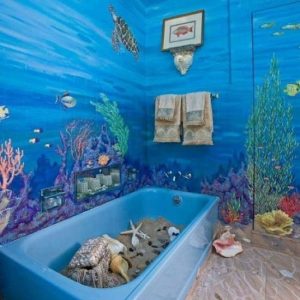 33 Modern Bathroom Design and Decorating Ideas Incorporating Sea Shell ...