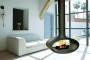 25 Hanging Fireplaces Adding Chic to Contemporary Interior Design