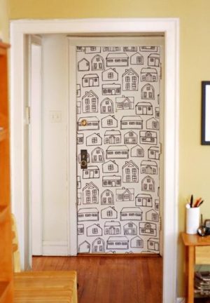 30 Creative Interior Door Decoration Ideas Personalizing Home Interiors