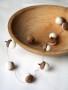 22 Fall Crafts, Table Decorations and Centerpieces Beautified with Acorns