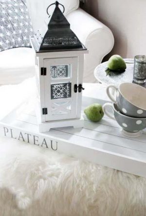 Modern Interior Design with Handmade Leather and Fur Accessories