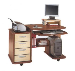 Modern Home Office Furniture on Wheels Allowing Flexible Interior Design