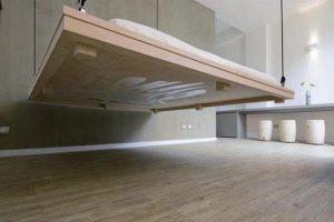 Raising Bed Design Turns Small Spaces into Multifunctional and Spacious ...