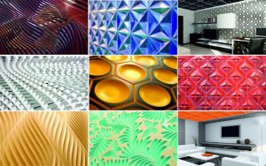 Decorative Wall Panels Adding Chic Carved Wood Patterns to Modern Wall ...