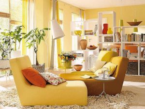 Luminous Interior Design Ideas and Shining Yellow Color Schemes