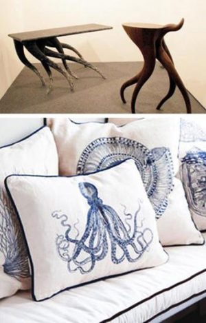 Octopus Inspirations in Modern Interior Design and Home Decor