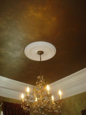 22 Modern Wall and Ceiling Designs Adding Bronze Color to Interior ...